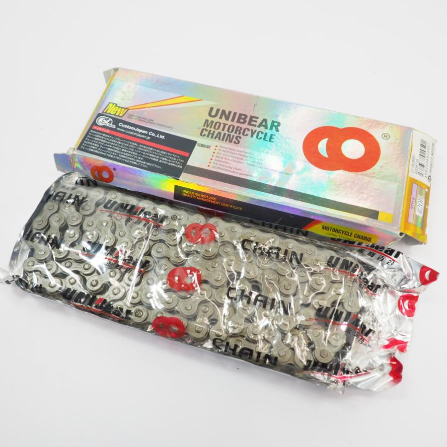 ユニベアUNIBEARチェーン 420 130 リンク クリップ式 未使用 : 壱濱部品ショッピング店 - 通販 - Yahoo!ショッピング