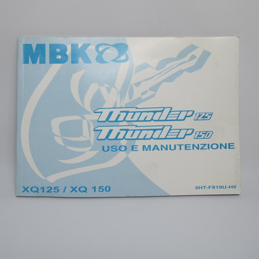 即決.送料無料.MBK.THUNDER125/150.サンダー.XQ125/XQ150.5HT.使用説明書.イタリア語 : 壱濱部品ショッピング店 - 通販 - Yahoo!ショッピング