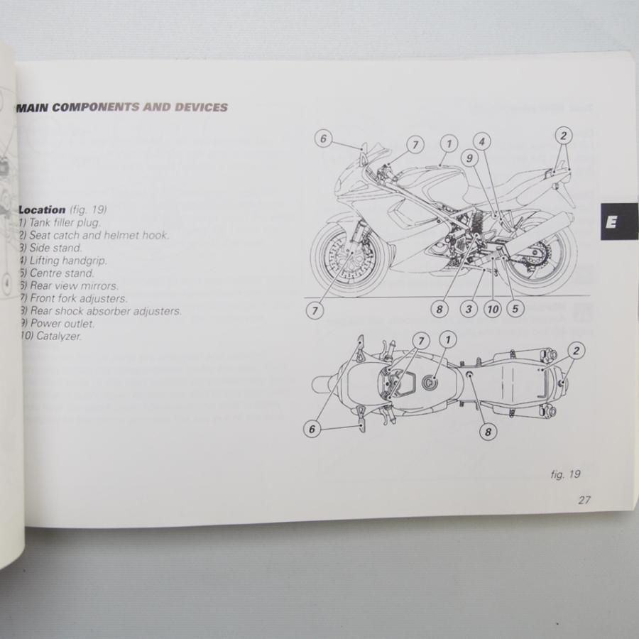 即決/送料無料.4カ国語.Ducati.ドゥカティ.ST4S.オーナーズマニュアル.取扱説明書.配線図有 : 壱濱部品ショッピング店 - 通販 - Yahoo!ショッピング