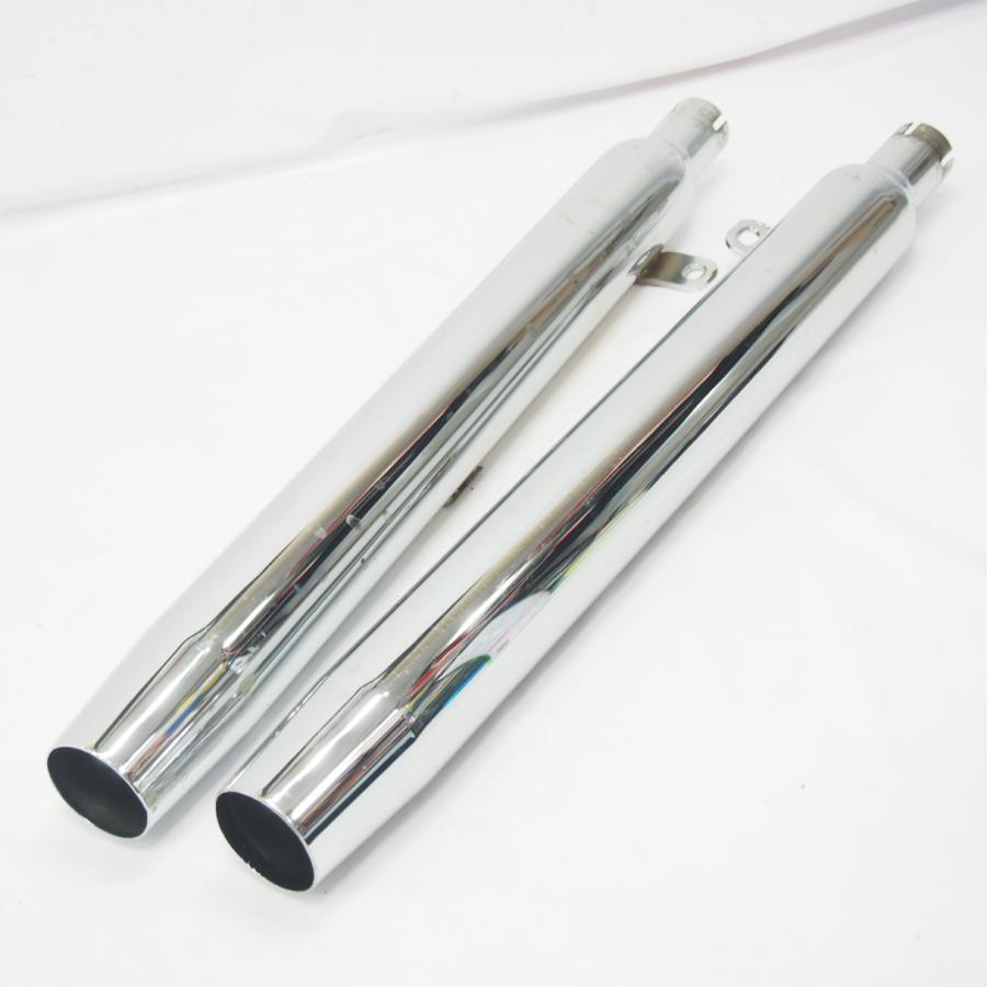 ハーレー ソフテイル スリップオンマフラー 加工用 サイレンサー ステンレス テーパード FLST FXST : 壱濱部品ショッピング店 - 通販 - Yahoo!ショッピング