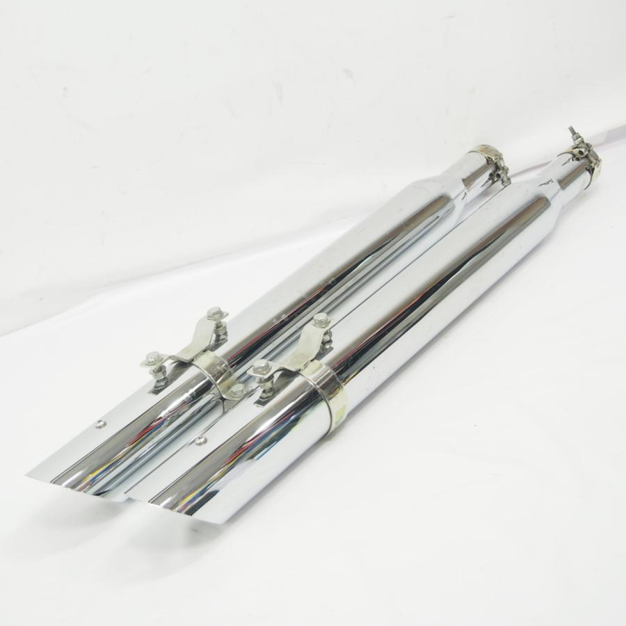 ハーレー ツーリング 95-16年 モーターステージ グライドスラッシュ スリップオンマフラー FLHTCU FLHR FLHX サイレンサー ...