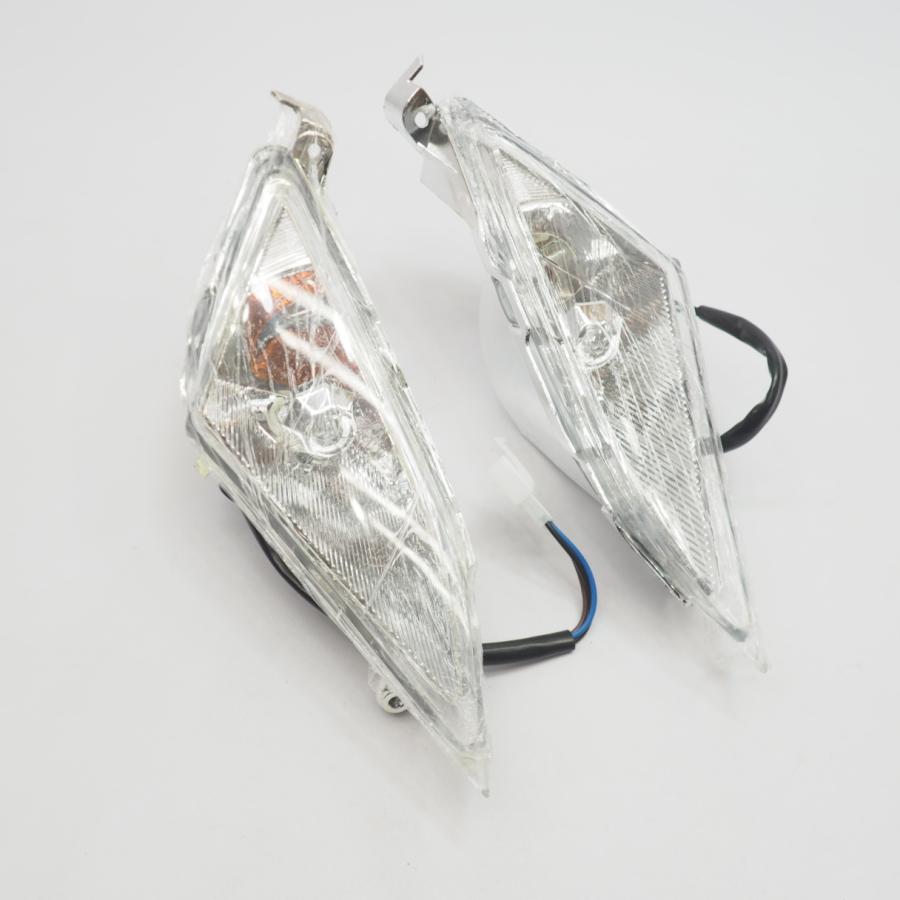 未使用!クリア フロントウインカー マジェスティ250 SG03J 5GM 5SJ マジェスティC 99-06年 ウインカー winker ...