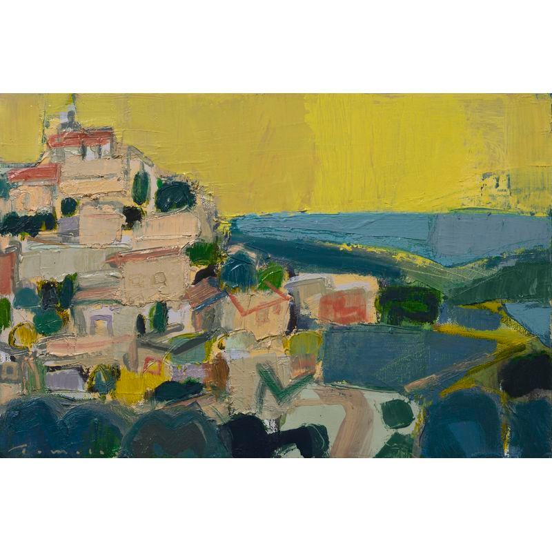 大山智子 「Gordes」 油彩P6号 額付き : 一枚の繪Yahoo!店 - 通販 - Yahoo!ショッピング