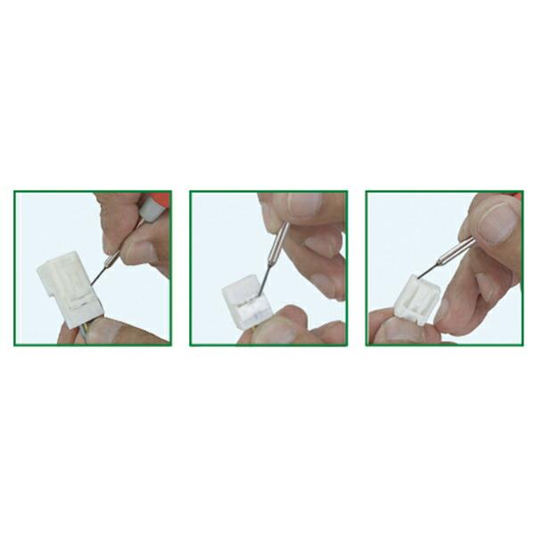 CUSTOR(クストー):極狭箇所用 端子リリースツール 010R-PR-2D(メーカー直送品) CUSTOR クストー 端子抜き 2本組み ...