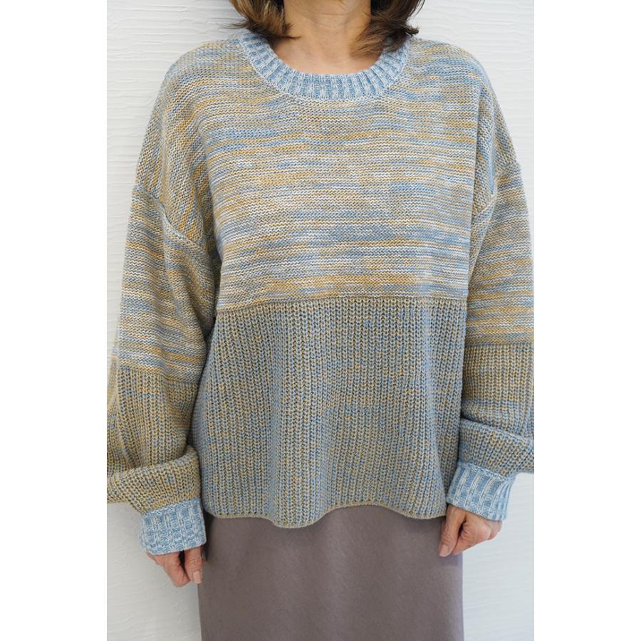 CHIGNON 30％OFF CHIGNON シニヨン メランジミックス ショートプルオーバー 9745-309DP : ICHITA - 通販 - Yahoo!ショッピング