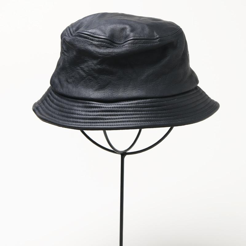 DECHO 【30% OFF】DECHO (デコー) LEATHER BUCKET HAT / レザーバケットハット : ICORA ヤフーショッピング店 - 通販 - Yahoo!ショッピング
