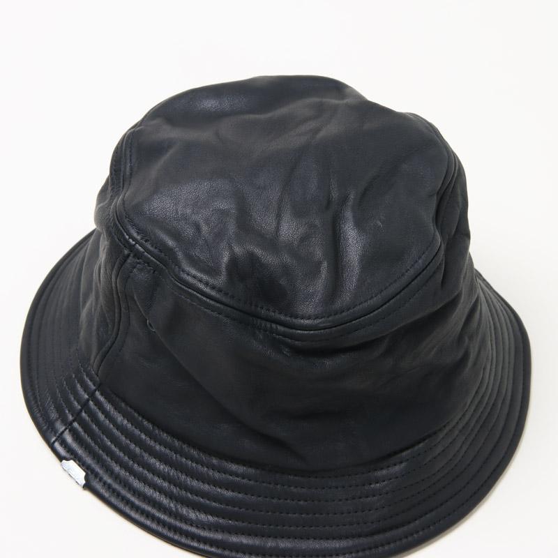 DECHO 【30% OFF】DECHO (デコー) LEATHER BUCKET HAT / レザーバケットハット : ICORA ヤフーショッピング店 - 通販 - Yahoo!ショッピング
