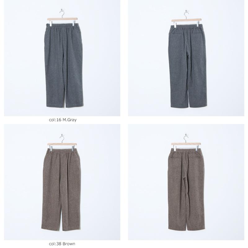 EEL (イール) COOK PANTS WOOL / クックパンツ ウール : ICORA ヤフーショッピング店 - 通販 - Yahoo!ショッピング