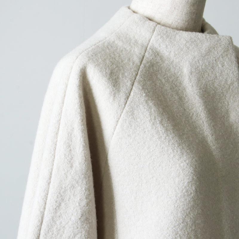 evam eva evameva (エヴァムエヴァ) press wool short coat evam eva evameva (エヴァムエヴァ) press wool short coat