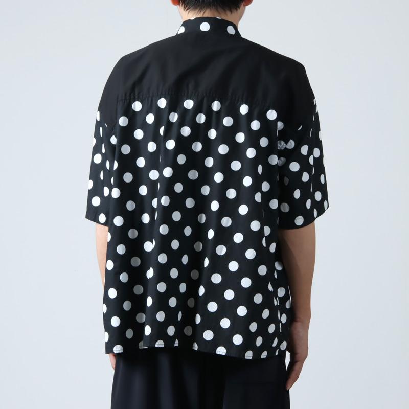 LOLO (ロロ) 片玉ポケットビックシャツ ドット size:M、L : ICORA ヤフーショッピング店 - 通販 - Yahoo!ショッピング