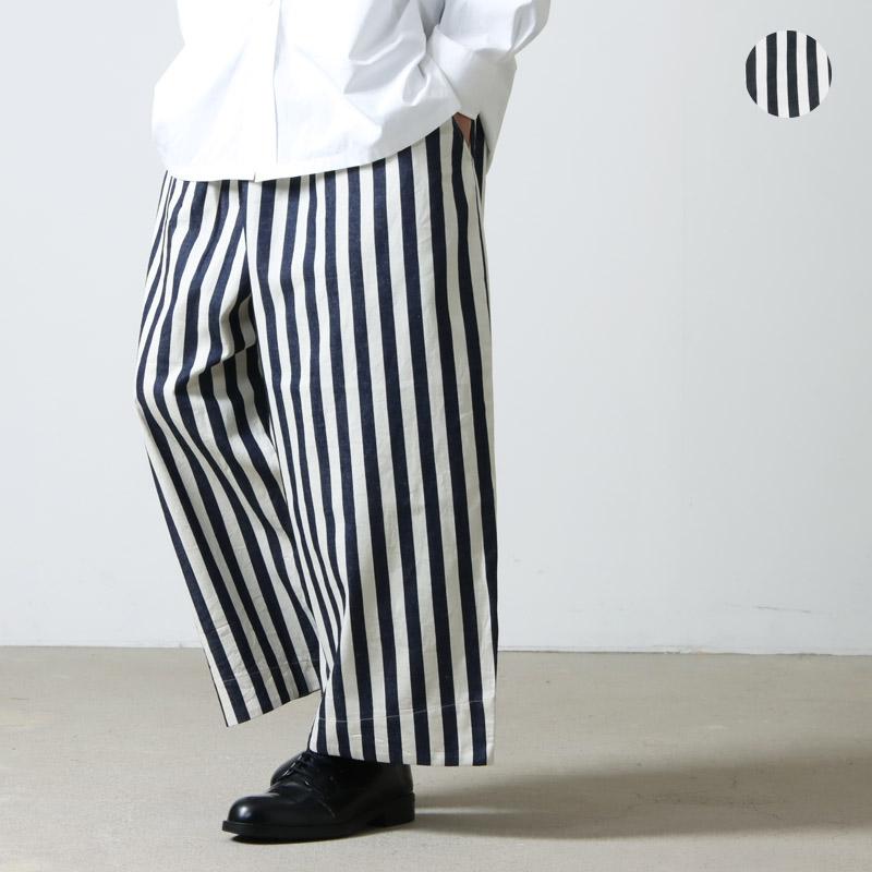HAVE A GOOD DAY have a good day (ハブアグッドデイ) STRIPE VOLUME PANTS Size2 ...
