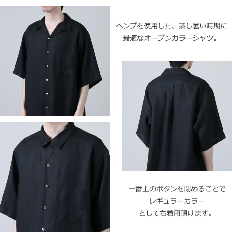 marka (マーカ) OPEN COLLAR WIDE SHIRT S/S / オープンカラーワイドシャツ ショートスリーブ : ICORA ヤフーショッピング店 - 通販 - Yahoo ...