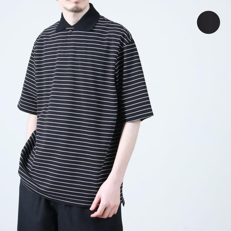 marka (マーカ) ONE BUTTON POLO S/S TEE / ワンボタンポロショートスリーブティー : ICORA ヤフーショッピング店 - 通販 - Yahoo!ショッピング