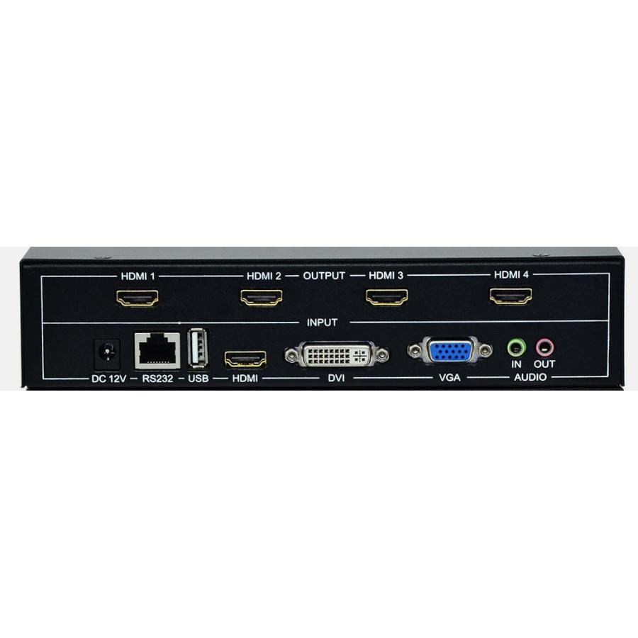 ビデオウォールコントローラ フルハイビジョン入力 4出力[kTVW-VI-4] : アイシル - 通販 - Yahoo!ショッピング