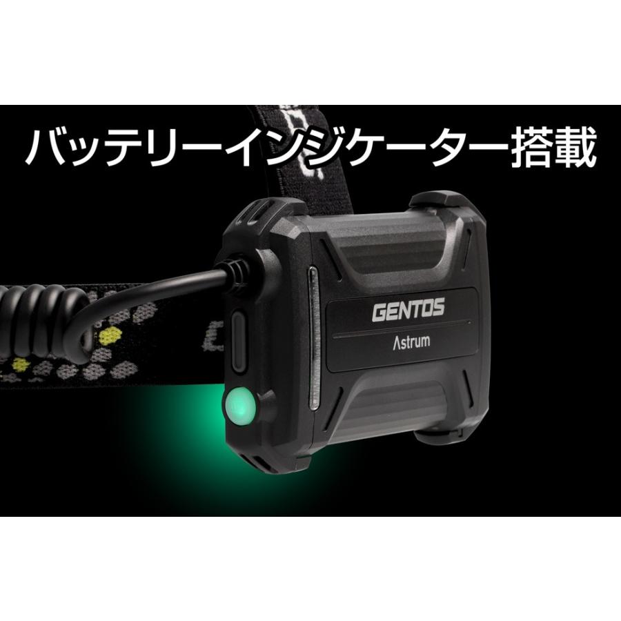 GENTOS AST-01D Astrum シリーズヘッドライト GENTOS(ジェントス) ヘッドライト 登山 キャンプ 防災 アウトドア 釣り 旅行 トレッキング 停電対策 作業灯 ...