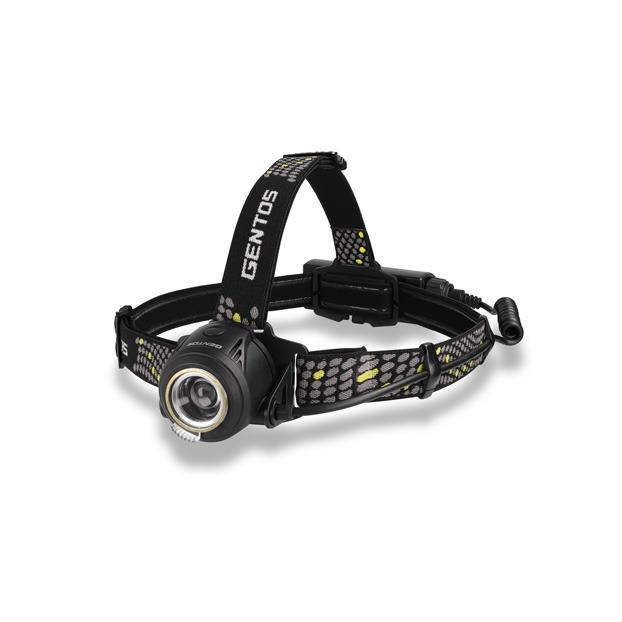 GENTOS LY-186R LIBERTY シリーズヘッドライト 取外し可バッテリーユニット 後部認識灯搭載 GENTOS(ジェントス) 登山 防災 アウトドア 釣り 旅行 トレッキング ...