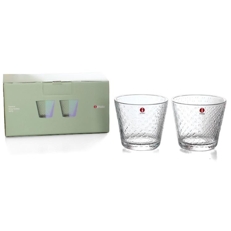 イッタラ ツンドラ タンブラー 290ml ペア クリア iittala Tundra 北欧雑貨 食器 グラス 2個入り ギフト 結婚祝い プレゼント 贈り物 ギフトセット 食器セット ...