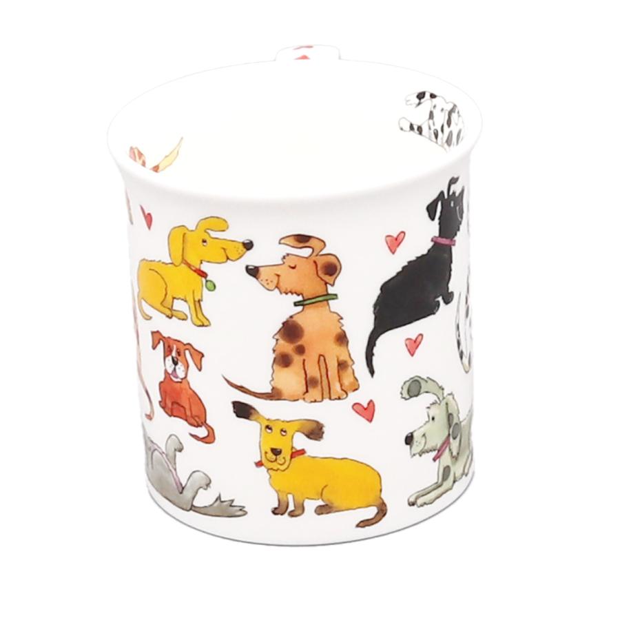 ダヌーン マグカップ BUTE 愛らしいワンちゃん LOVABLE DOGS Dunoon Mug 正規販売代理店 マグ ギフト 結婚祝い ...
