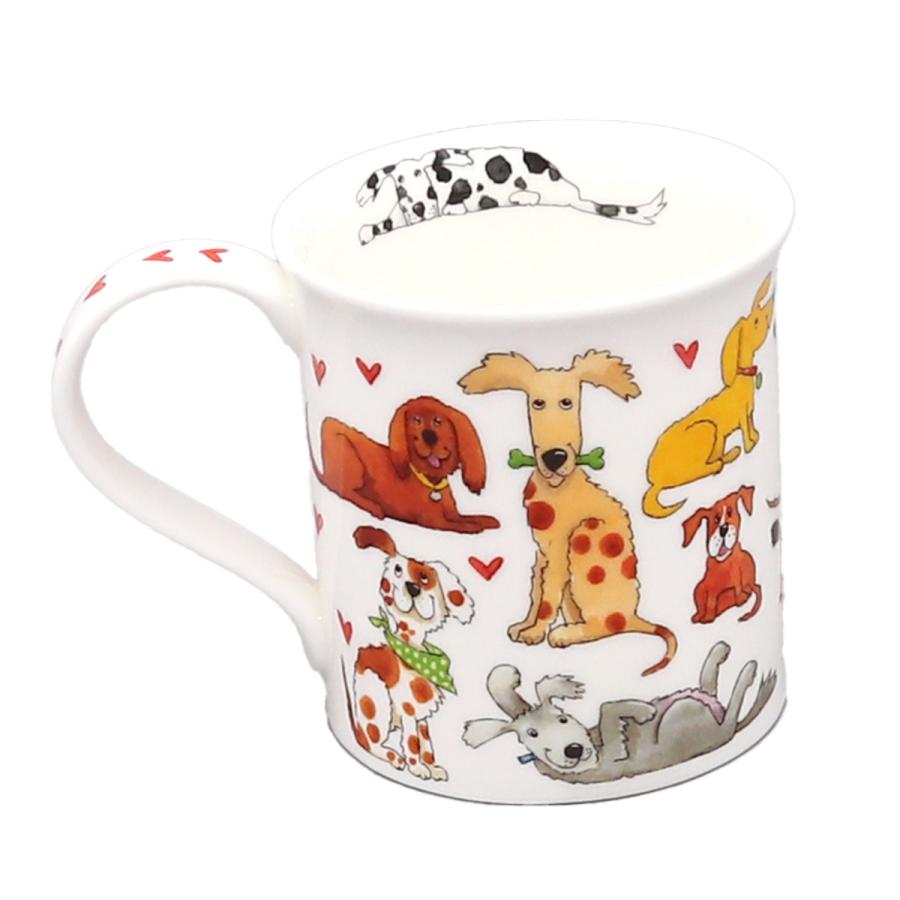 ダヌーン マグカップ BUTE 愛らしいワンちゃん LOVABLE DOGS Dunoon Mug 正規販売代理店 マグ ギフト 結婚祝い ...