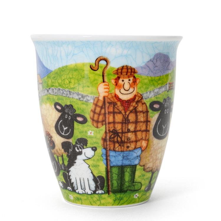 ダヌーン マグカップ NEVIS みんなと一緒に記念撮影！ SHEEPIES FARMER Dunoon Mug : イデールヤフーショップ ...