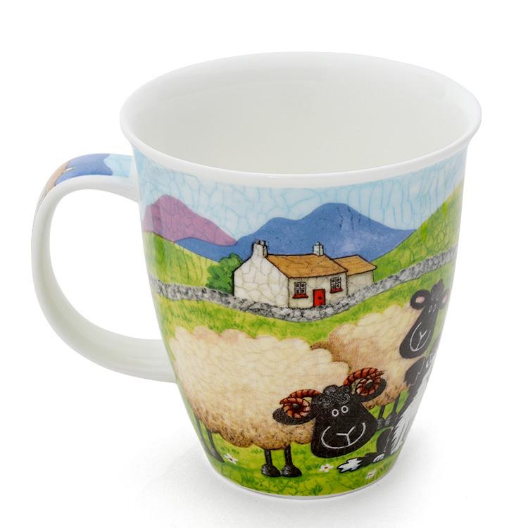 ダヌーン マグカップ NEVIS みんなと一緒に記念撮影！ SHEEPIES FARMER Dunoon Mug : イデールヤフーショップ ...