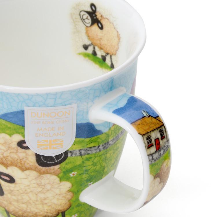 ダヌーン マグカップ NEVIS みんなと一緒に記念撮影！ SHEEPIES FARMER Dunoon Mug : イデールヤフーショップ ...