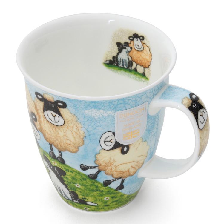 ダヌーン マグカップ NEVIS 丘の上の仲良し3兄弟 SHEEPIES HILLTOP Dunoon Mug 正規販売代理店 マグ ギフト ...