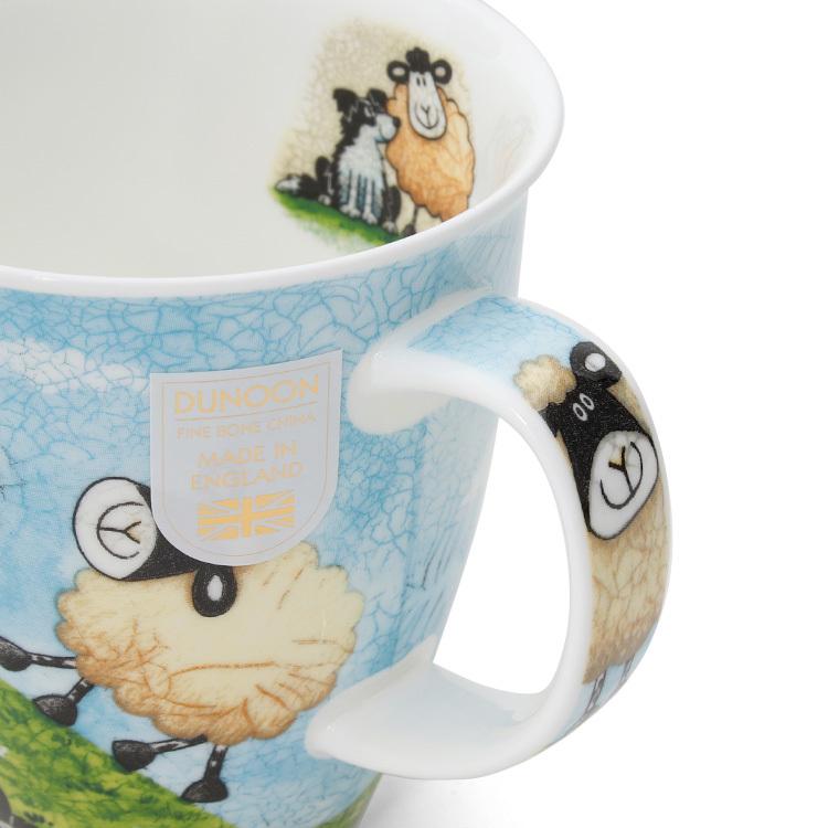 ダヌーン マグカップ NEVIS 丘の上の仲良し3兄弟 SHEEPIES HILLTOP Dunoon Mug 正規販売代理店 マグ ギフト ...