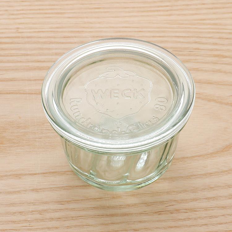 WECK ウェック 密封保存セット クグロフ WE561 ガラスキャニスター165ml 6個 ＆ ゴムパッキン WE002 クリップ WE004 12個 耐熱 密閉 : イデールヤフーショップ ...
