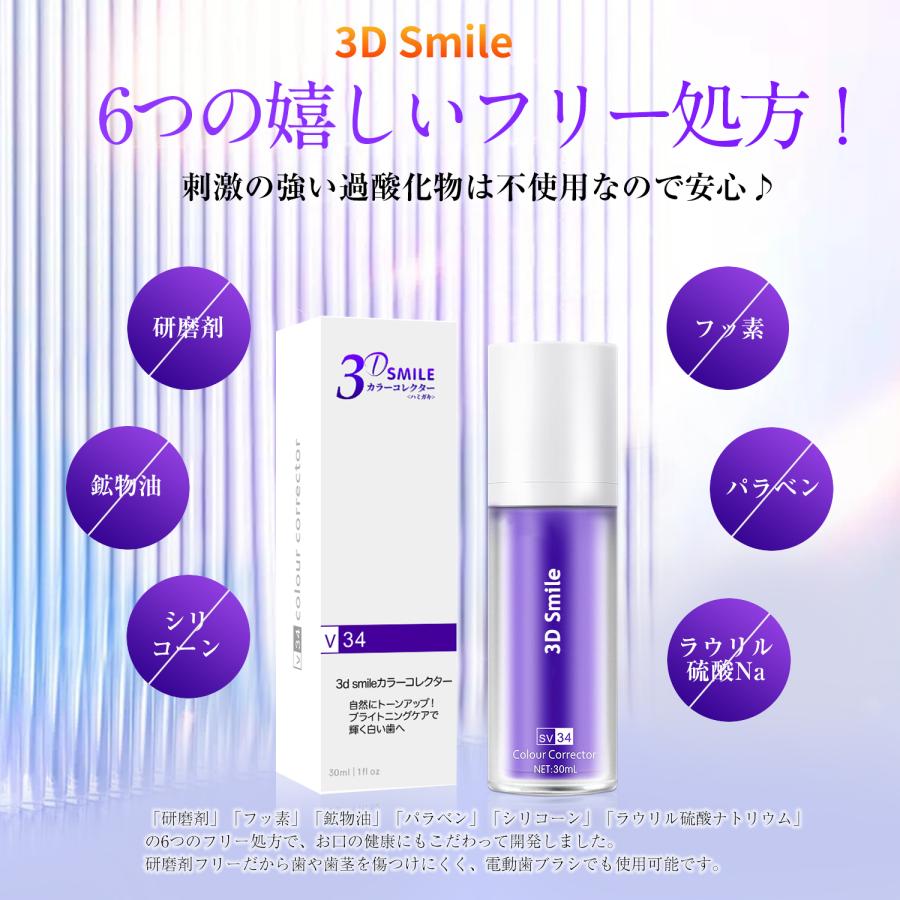 【ホワイトニング】3Dsmileホワイトニングパック1箱＋ホワイトニング歯磨き粉1本 : idea life - 通販 - Yahoo!ショッピング