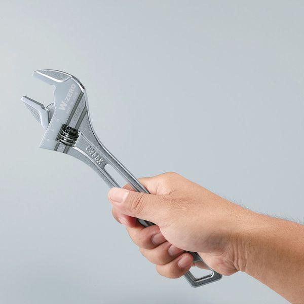 あすつく対応 「直送」 ロブテックス UM36XGB ハイブリッドモンキーレンチX W−ZERO 245mm エビ ハイブリッドモンキーレンチ ...