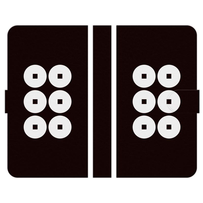 AQUOS 各種 wish5 R9 wish4 sense9 pro R8 sense8 sense7 sense6s R7 R6 R5G zero6 wish3 wish2 手帳 真田六文銭 ...