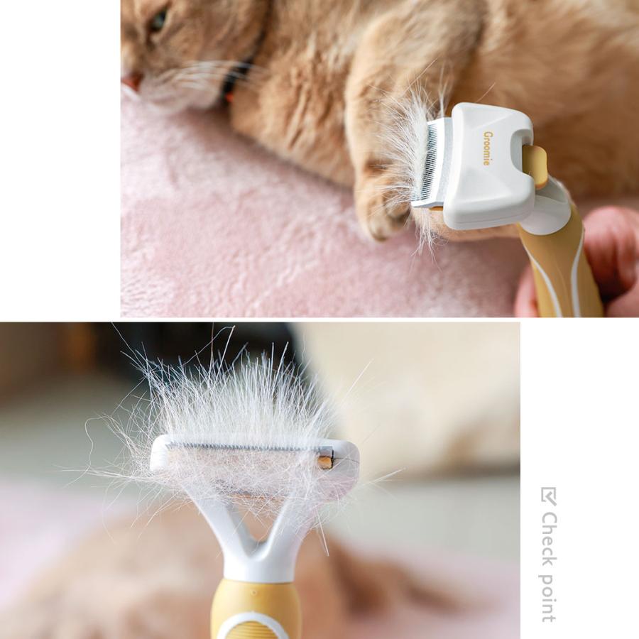 iDog 犬 猫 ブラシ IDOG&ICAT Groomie アンダーコートリムーブ Sサイズ アイドッグ : iDog - 通販 - Yahoo!ショッピング