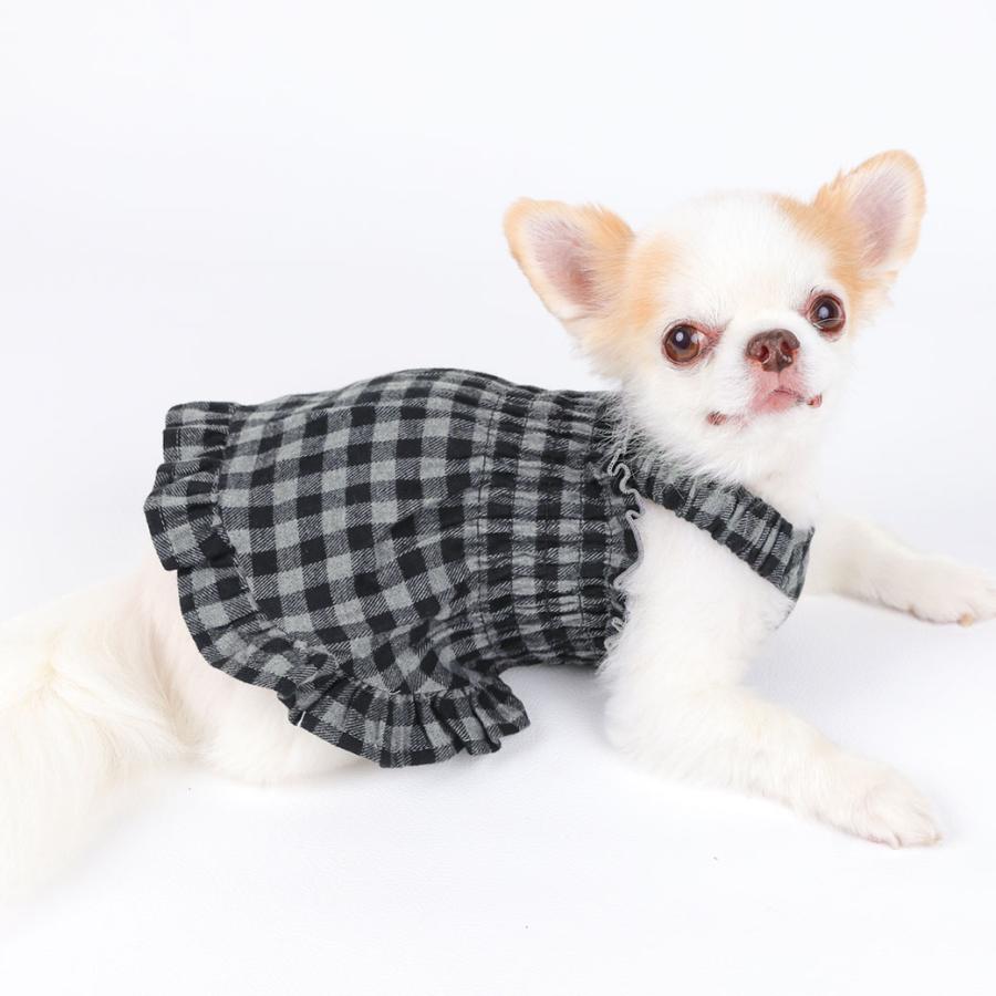 犬 服 iDog ギャザーフリルワンピ iDog fleur アイドッグ :17560-:iDog - 通販 - Yahoo!ショッピング