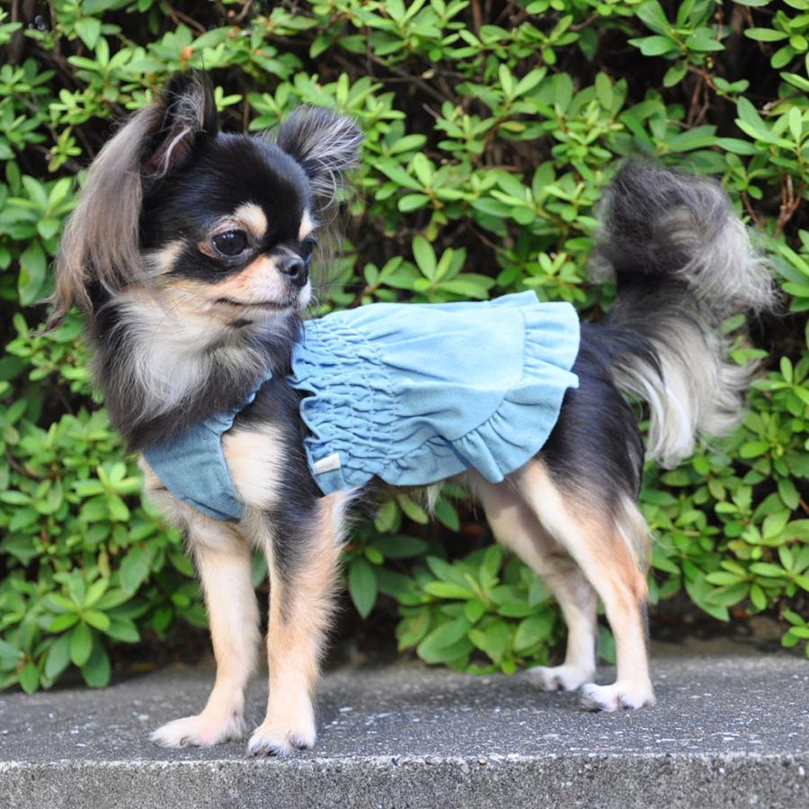 犬 服 iDog ギャザーフリルワンピ iDog fleur アイドッグ :17560-:iDog - 通販 - Yahoo!ショッピング