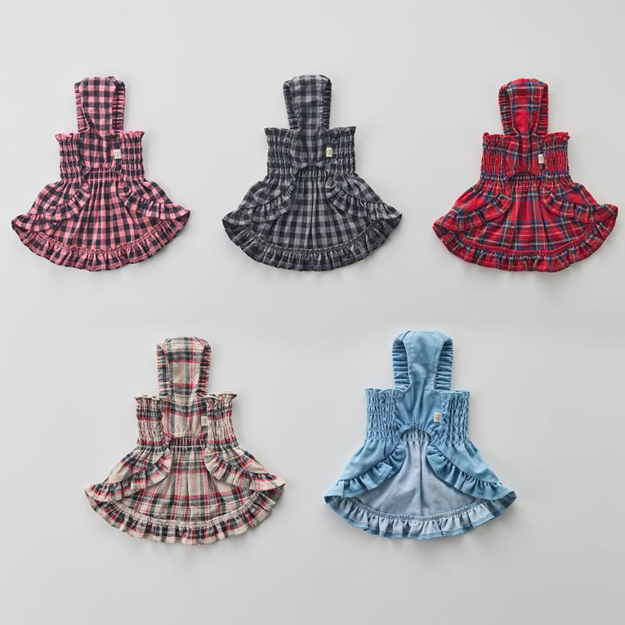 犬 服 iDog ギャザーフリルワンピ iDog fleur アイドッグ :17560-:iDog - 通販 - Yahoo!ショッピング