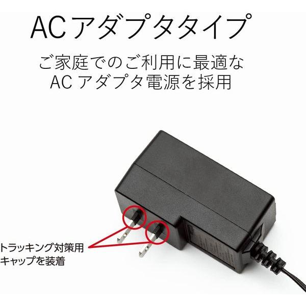 エレコム スイッチングハブ 5ポート 10 100Mbps マグネット付き AC電源 EHC-F05PA-JW 人気急上昇