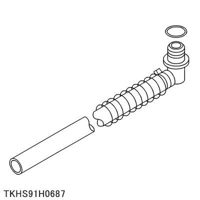 Panasonic（パナソニック） 【純正品】TKHS91H0687 Panasonic 排水ホース(2.5m) 浄水器・整水器用【TK-HS71/TK-HS91/TK-HS92用 ...