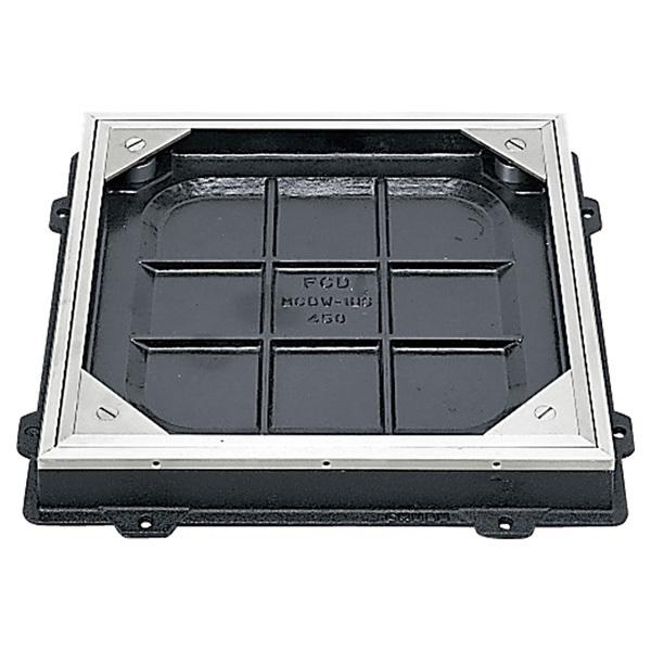 中部 MCDW-1HS-300 カラー舗装用化粧鉄蓋 ハンドルなし 中部コーポレーション CHUBU ※法人限定／直送/代引不可/沖縄・離島 ...