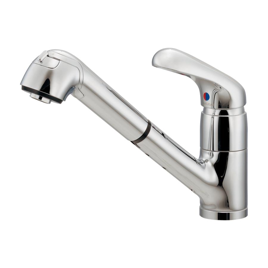 カクダイ 118-052 シングルレバー引出シ混合栓 : 家ファン! Yahoo!店 - 通販 - Yahoo!ショッピング