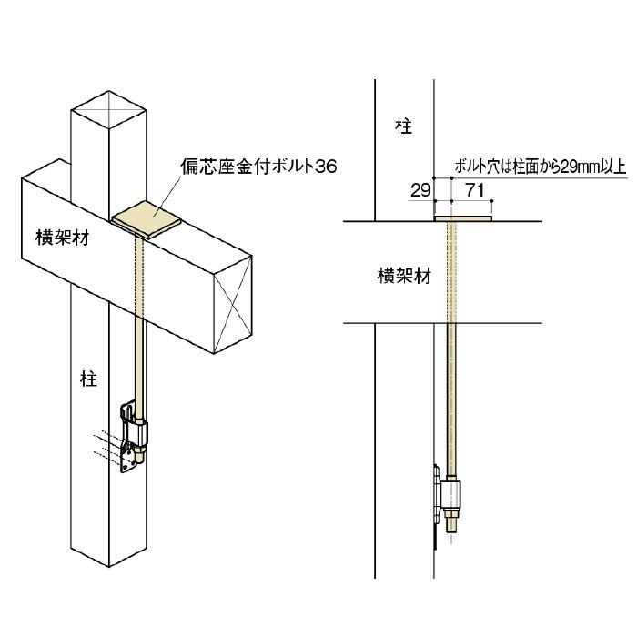 (1ケース10本) カネシン 偏芯座金付ボルト36 HM16W×800 605030 : 家ファン! Yahoo!店 - 通販 - Yahoo ...