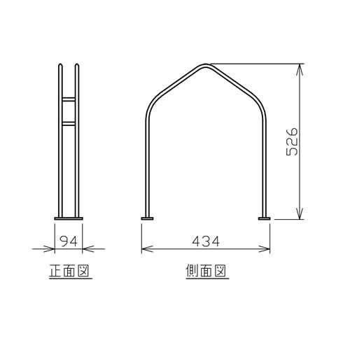 ダイケン サイクルスタンド CS-M1BーS 大(655-879) : 家ファン! Yahoo!店 - 通販 - Yahoo!ショッピング