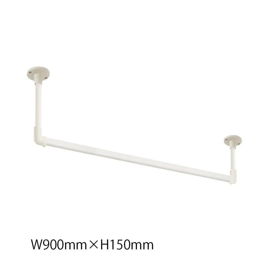 TOSO ハンギングバー H-1 天井付 Cタイプセット ホワイト W900mm×H150mm : smz-5mr-007 : 家ファン! Yahoo!店 - 通販 - Yahoo!ショッピング
