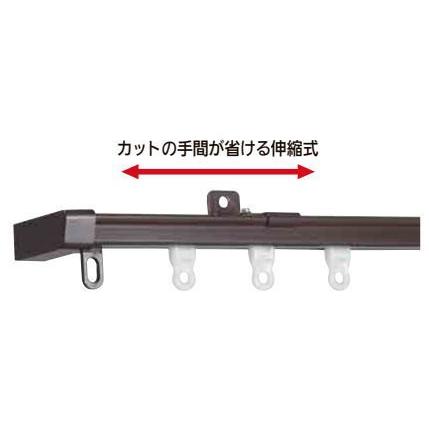 TOSO カーテンレール AJ606 シングル 2m ブラウン ※直送/代引不可/沖縄・離島配送不可 : 家ファン! Yahoo!店 - 通販 - Yahoo!ショッピング