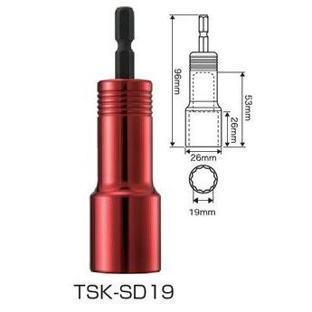 Tajima（タジマ） TSK-SD19 タジマSDソケット19 ガンメタ : 家ファン! Yahoo!店 - 通販 - Yahoo!ショッピング