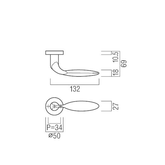 ユニオン UL350-002 レバーハンドル ブラスキャスト サテンクロム+クロム : 家ファン! Yahoo!店 - 通販 - Yahoo!ショッピング