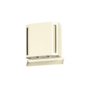 パナソニック ベンテック ステンレス製角形パイプフード（ガラリ・防虫網付）ピタンコフード VB-BW100S2-W ホワイト塗装 ※直送/代引不可/沖縄・離島配送不可 : 家ファン ...