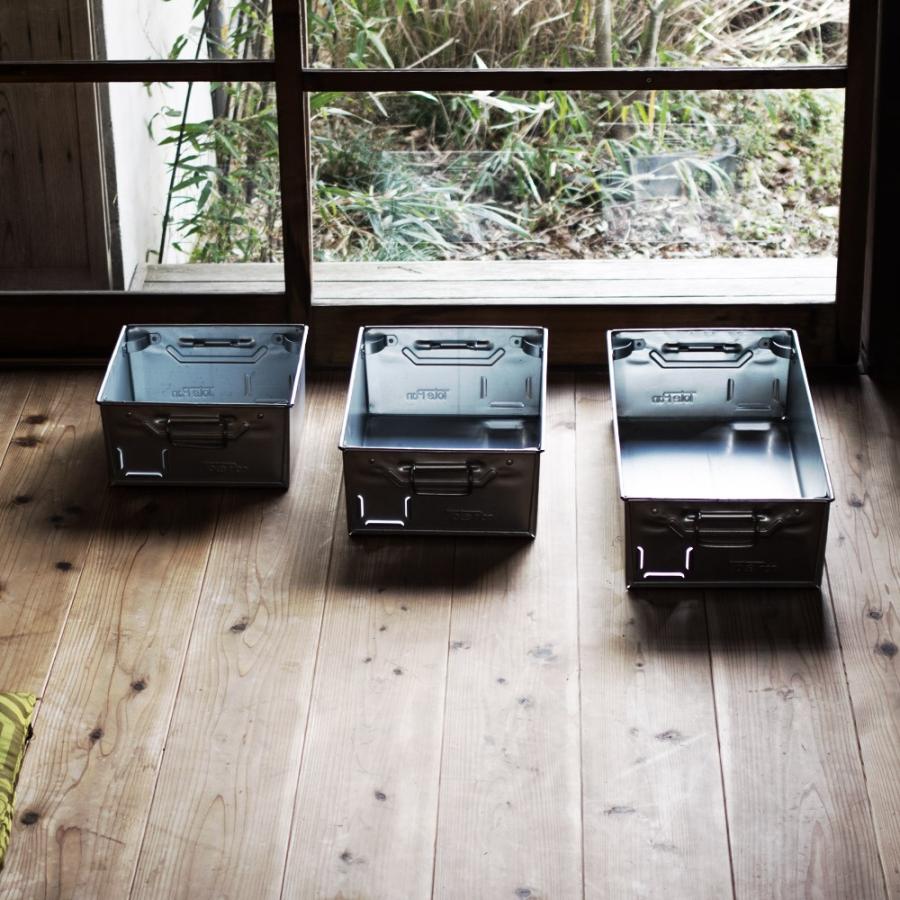 TOTE PAN Metal Tote Pan TP2 Mサイズ トートパン スチール ガーデニング キャンプ アウトドア 薪入れ ...