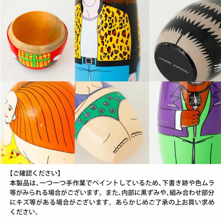 DETAIL マトリョーシカ Feline 5 MIDORI KOMATSU オブジェ 猫 置物 : イエノLabo. - 通販 - Yahoo!ショッピング