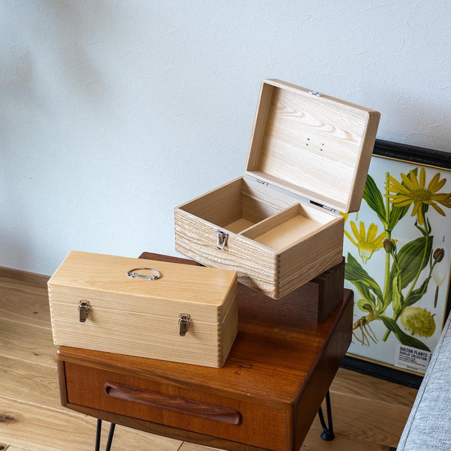 国産セン材の救急箱 GAKUNAN 岳南木工商会 収納 道具箱 木箱 : イエノLabo. - 通販 - Yahoo!ショッピング